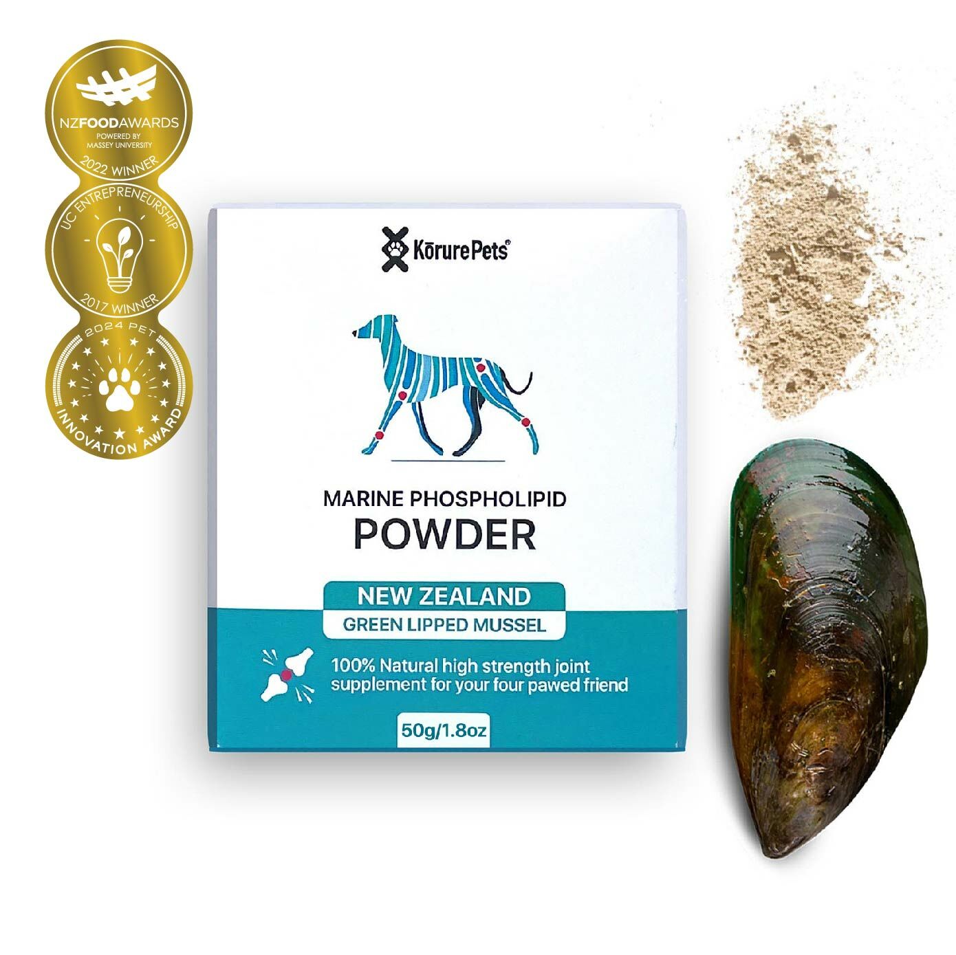 KORURE｜紐西蘭深海磷脂粉 (犬)
