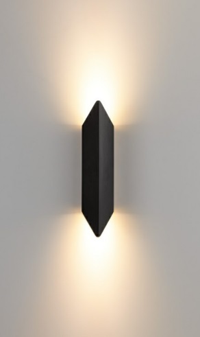 MODULAR 13760081 LED 11.6W CHIVAL 牆向上/向下 2700K 黑色拉絲陽極氧化