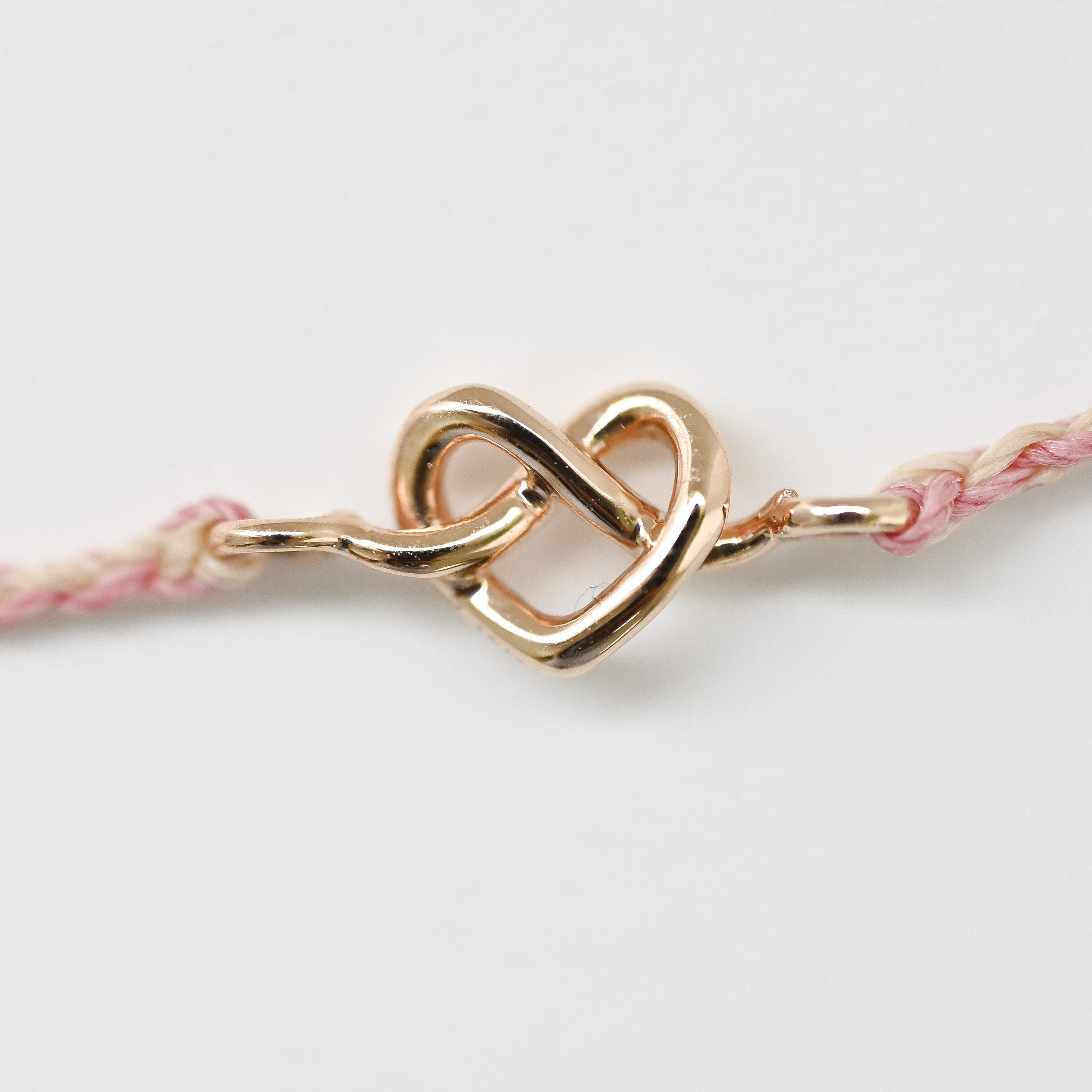 18K Plain Love String Bracelet