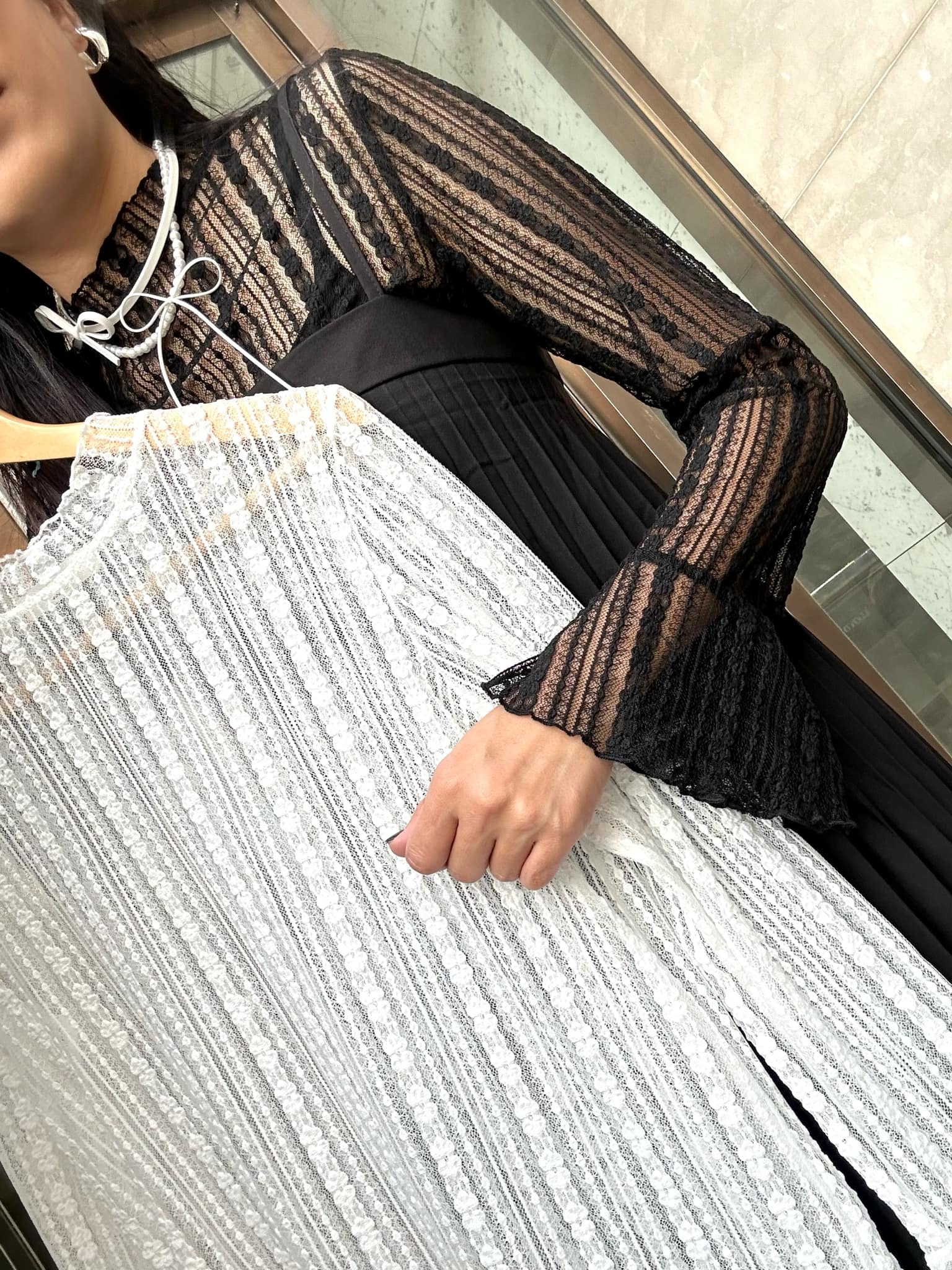 [ BoBo Smile ] BSE21295 LACE TOP