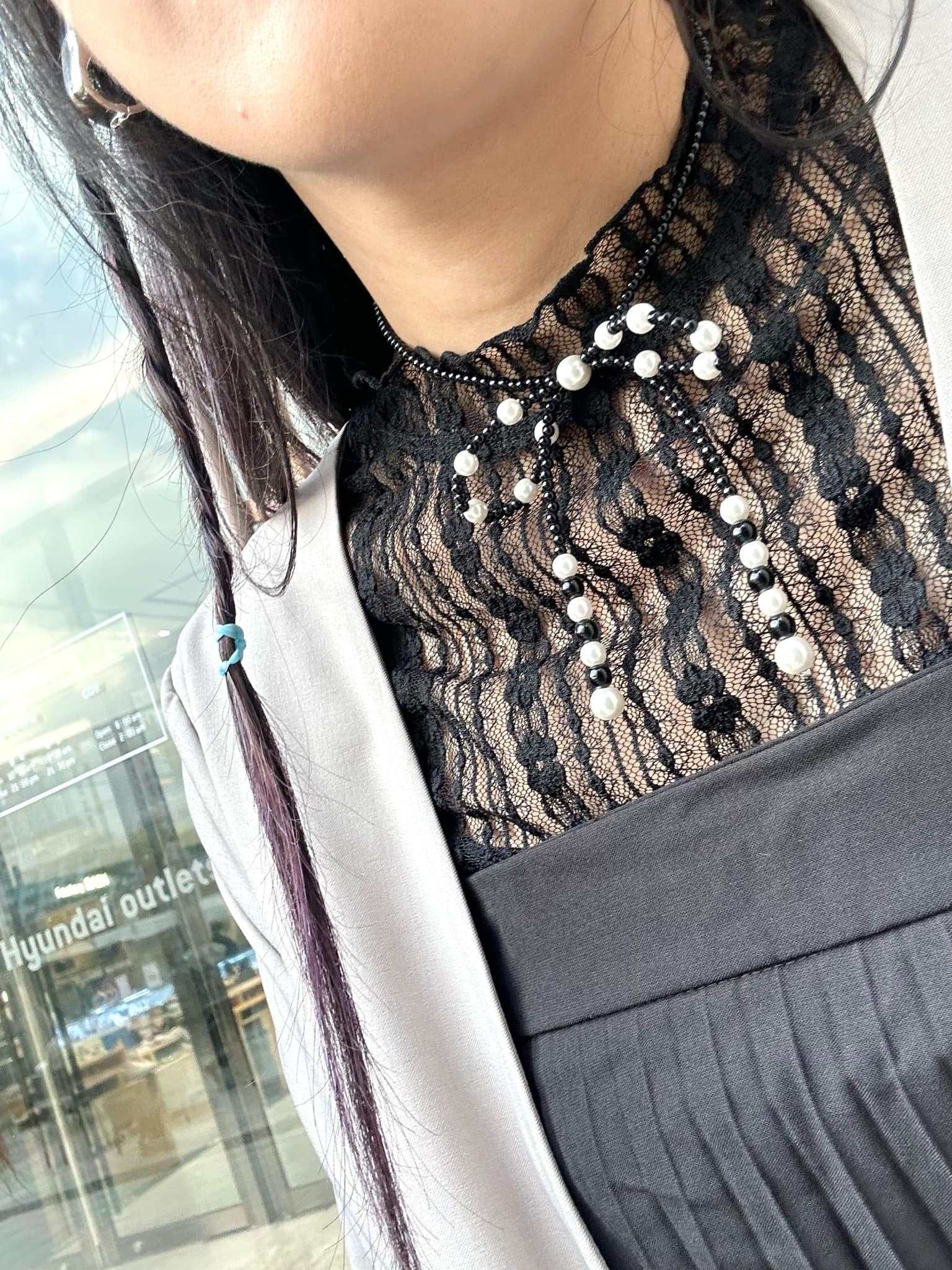 [ BoBo Smile ] BSK26 RIBBON NECKLACE