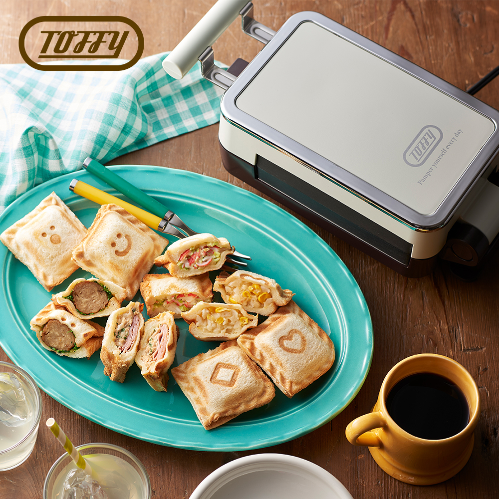 Toffy Quarter 熱壓三明治鬆餅機 K-HS6