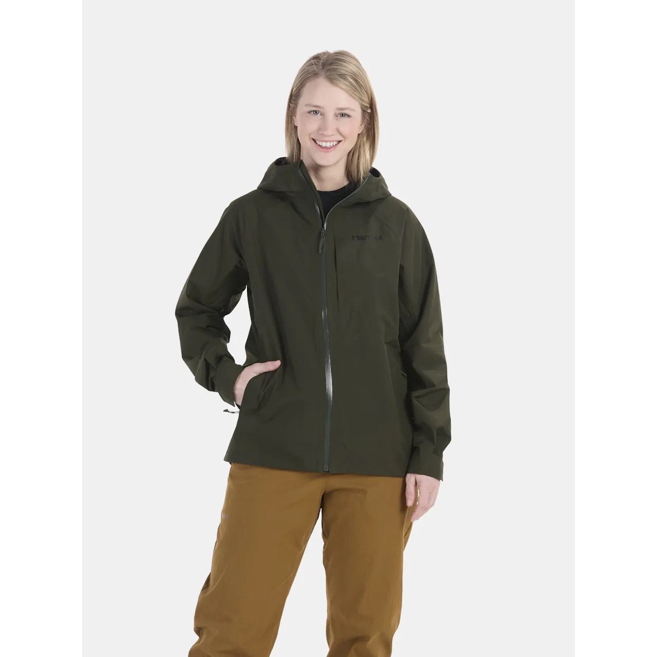 Marmot Waypoint GTX 女款防水透氣外套 M15781-7764 Rosin Green