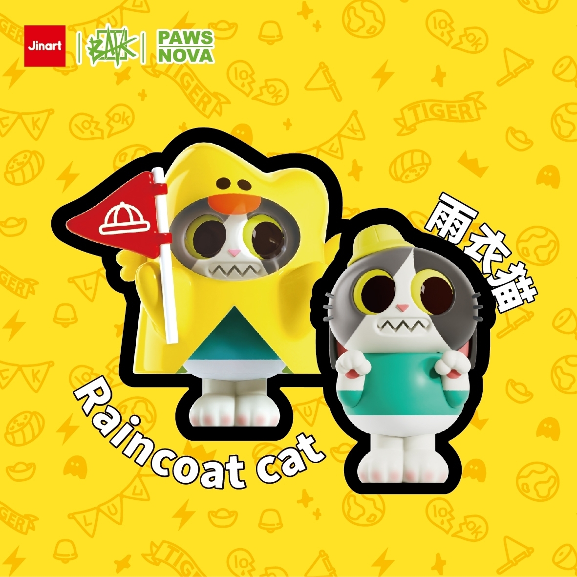 現貨/盲抽單售】Jinart x PAWS NOVA _🌟幽靈貓👻(全6款)