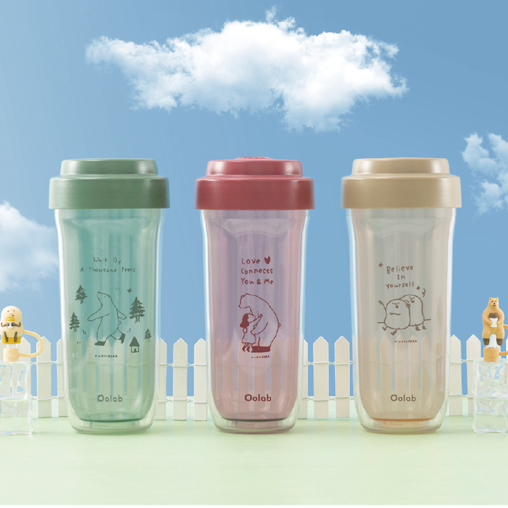 咻咻熊 720ml 可拆雙層布丁 ｜OoLab 良杯製所