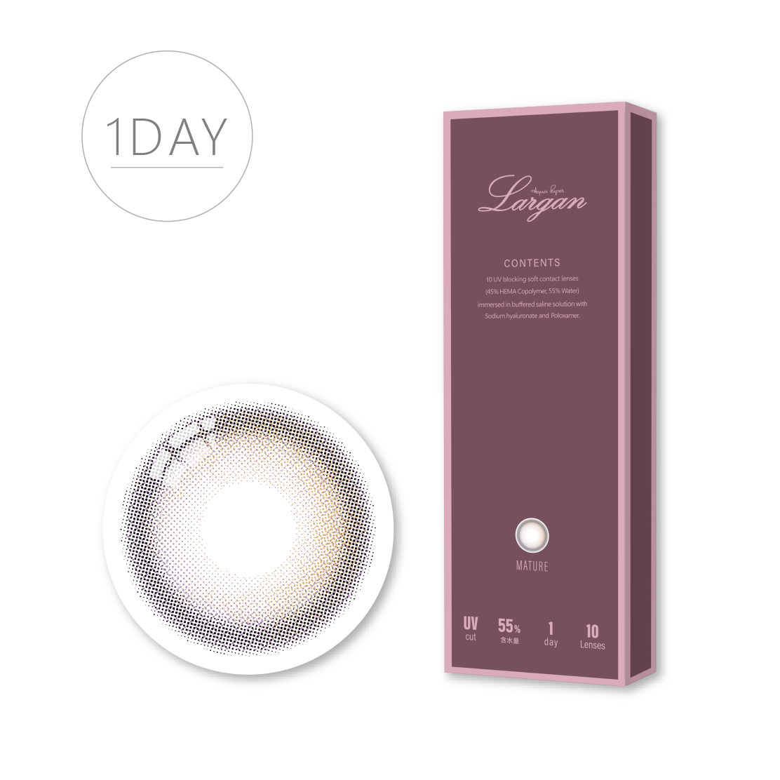 LARGAN星歐 星空系列日拋【Mature】｜CHA CHA美瞳專賣店