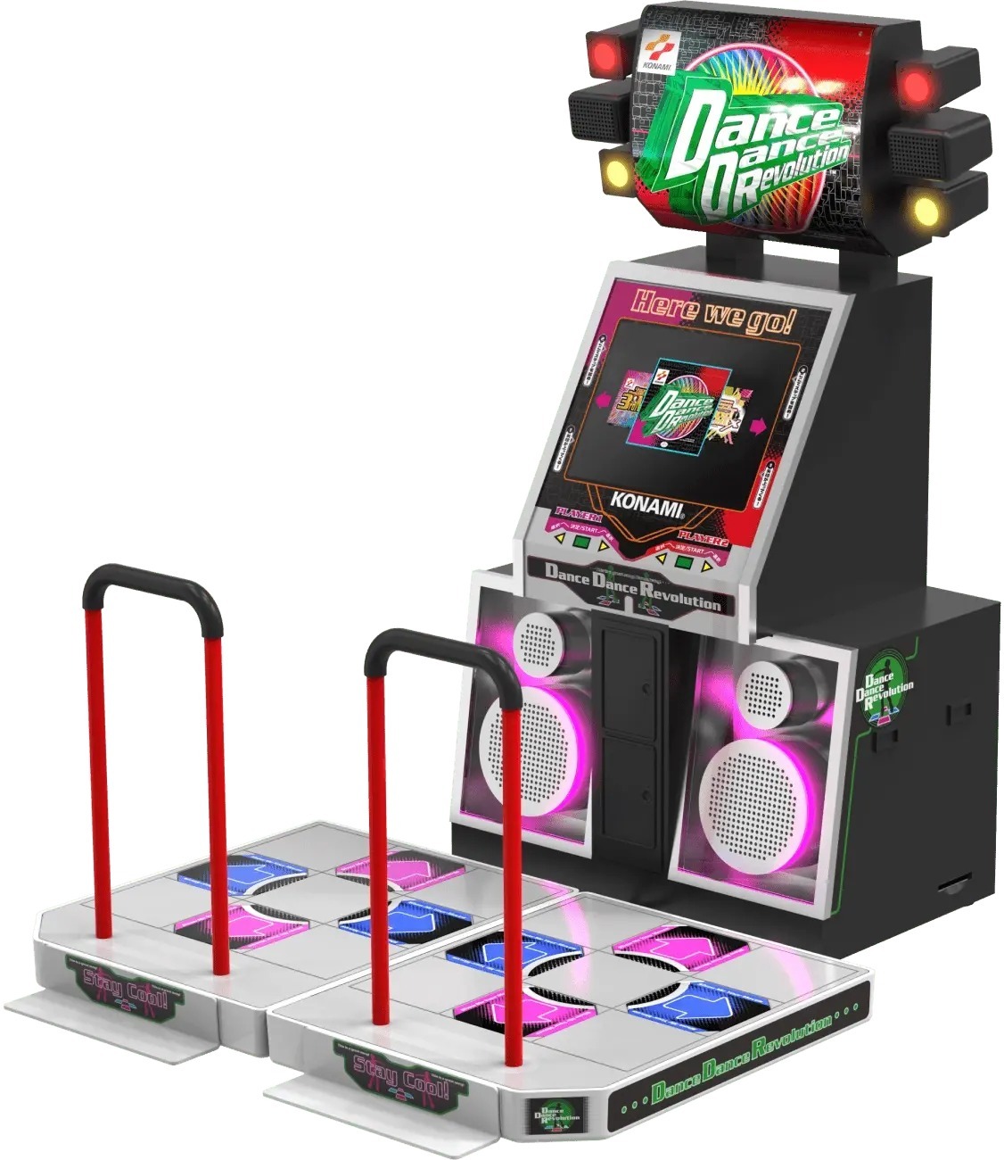 DDR mini 熱舞革命 復刻版迷你跳舞機 (原裝日版)