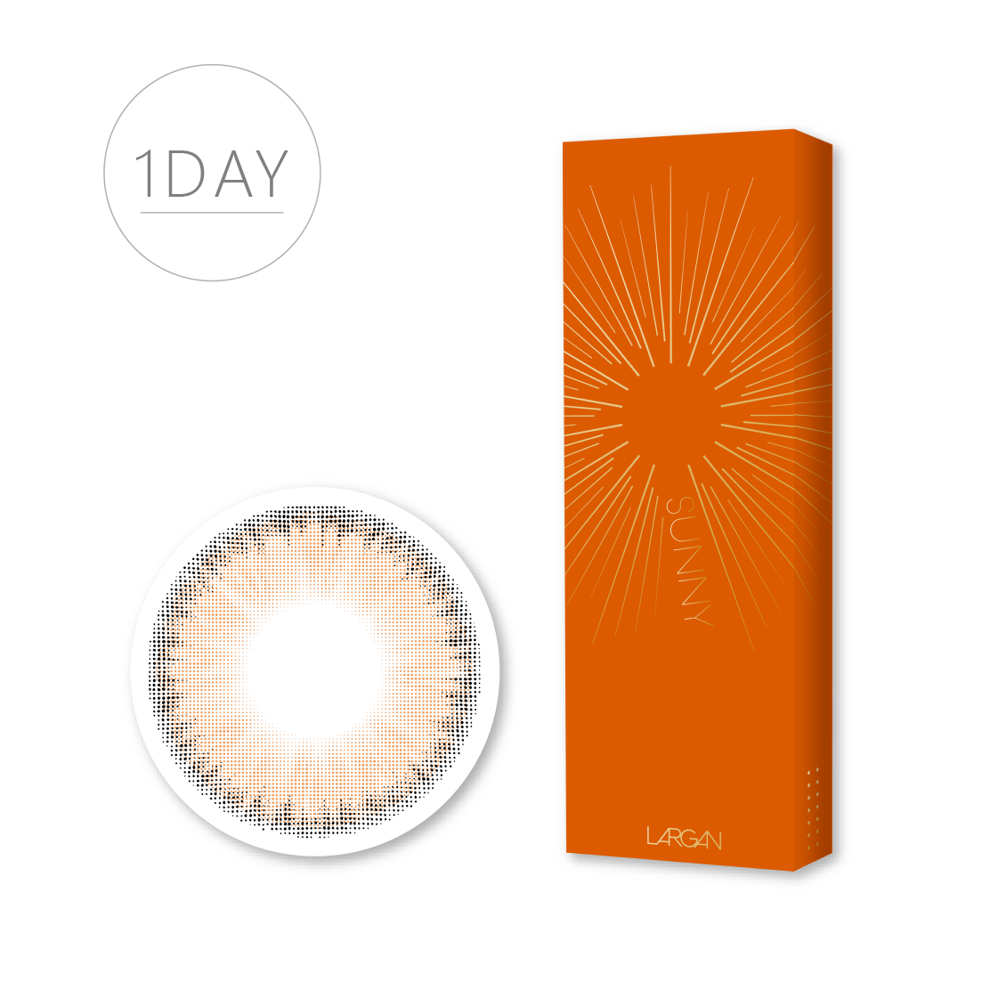LARGAN星歐 星光系列彩色日拋【夏日微光Sunny】｜CHA CHA美瞳專賣店