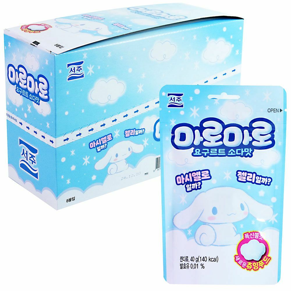 韓國SEOJU 玉桂狗蘇打味果凍* 1盒8包
