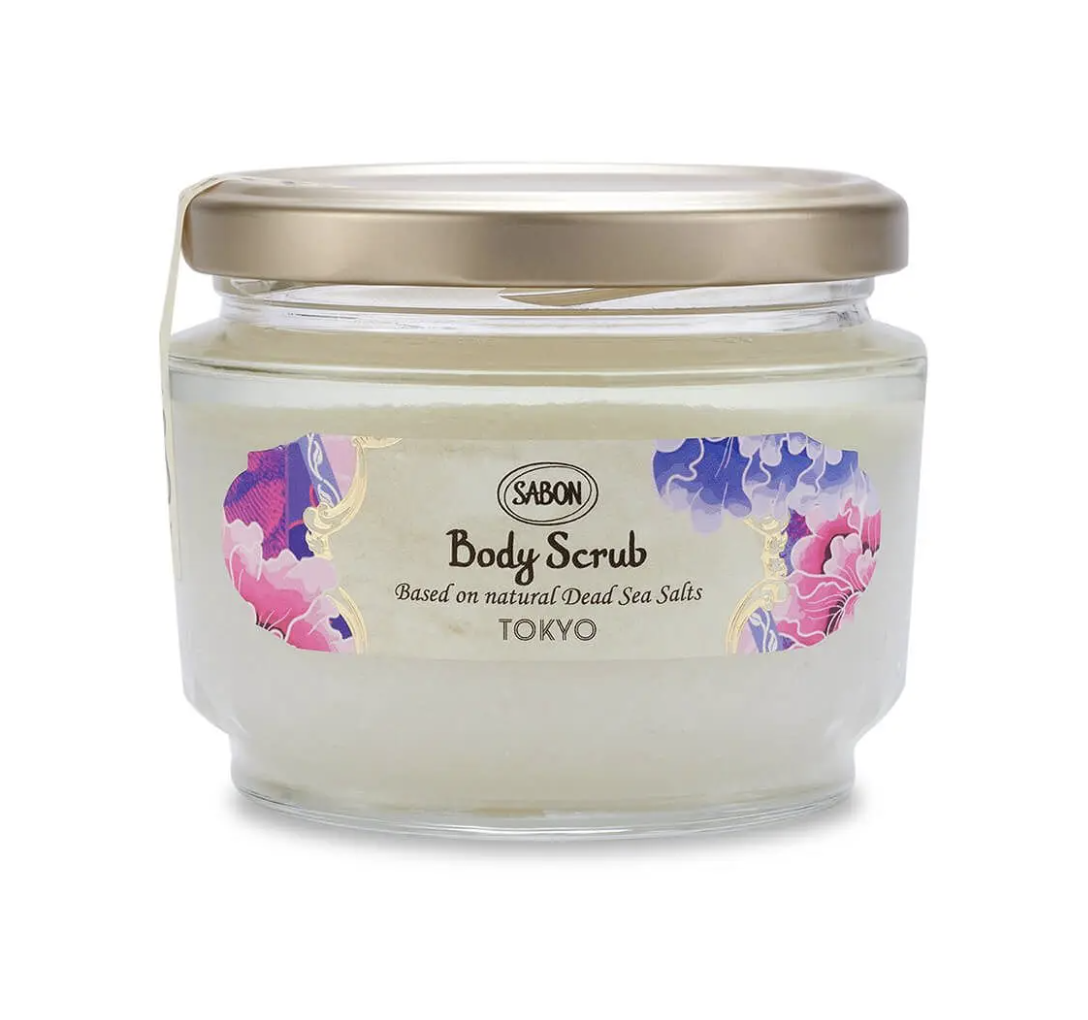 日本SABON BODY SCRUB 死海鹽淨化修護身體磨砂-Tokyo(日本限定)