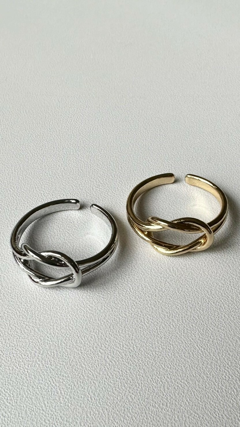 SS knot design ring | none tw