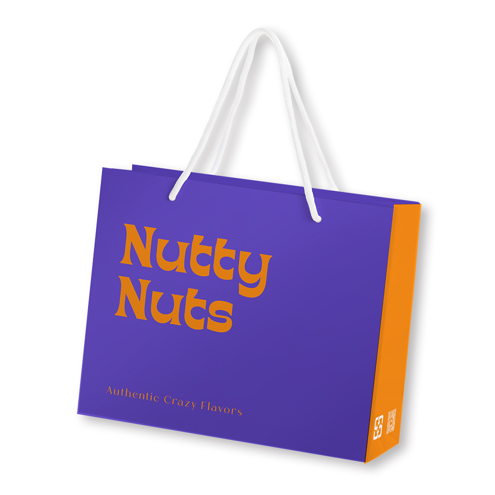 Nutty Nuts 大提袋 (長寬高：37x31x10.3cm)