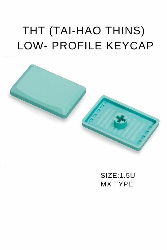 The Tai-Hao Thins Low Profile Keycaps
