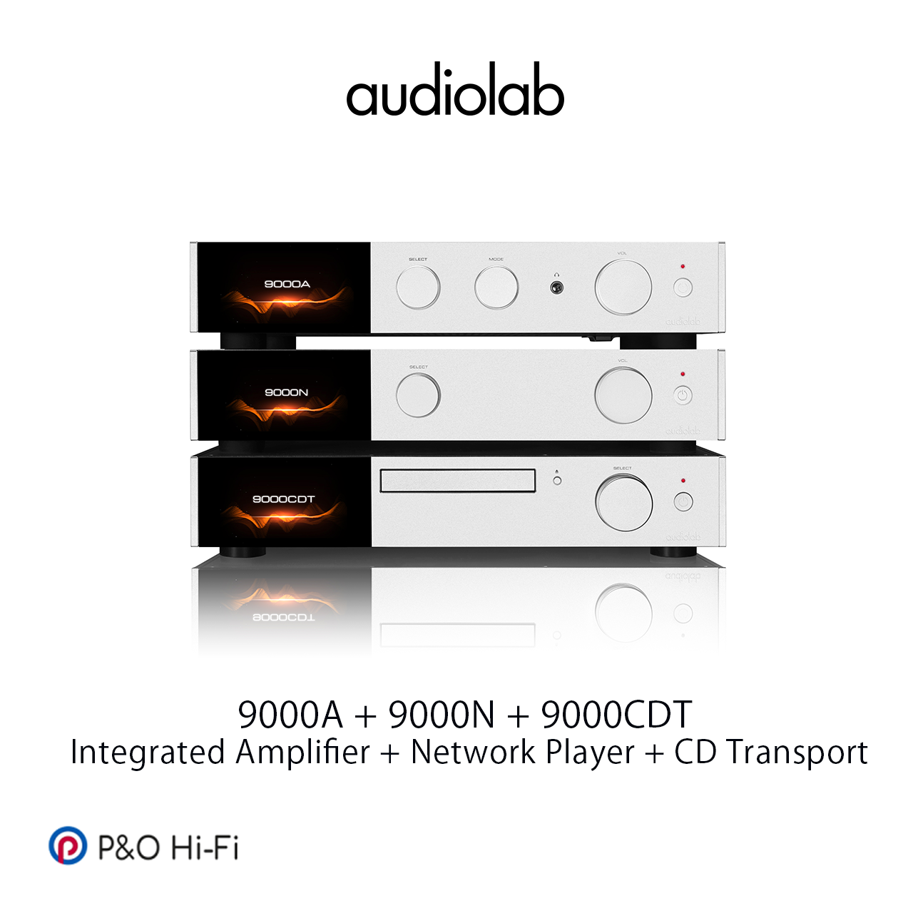 audiolab 9000 系列 (9000A + 9000N + 9000CDT)