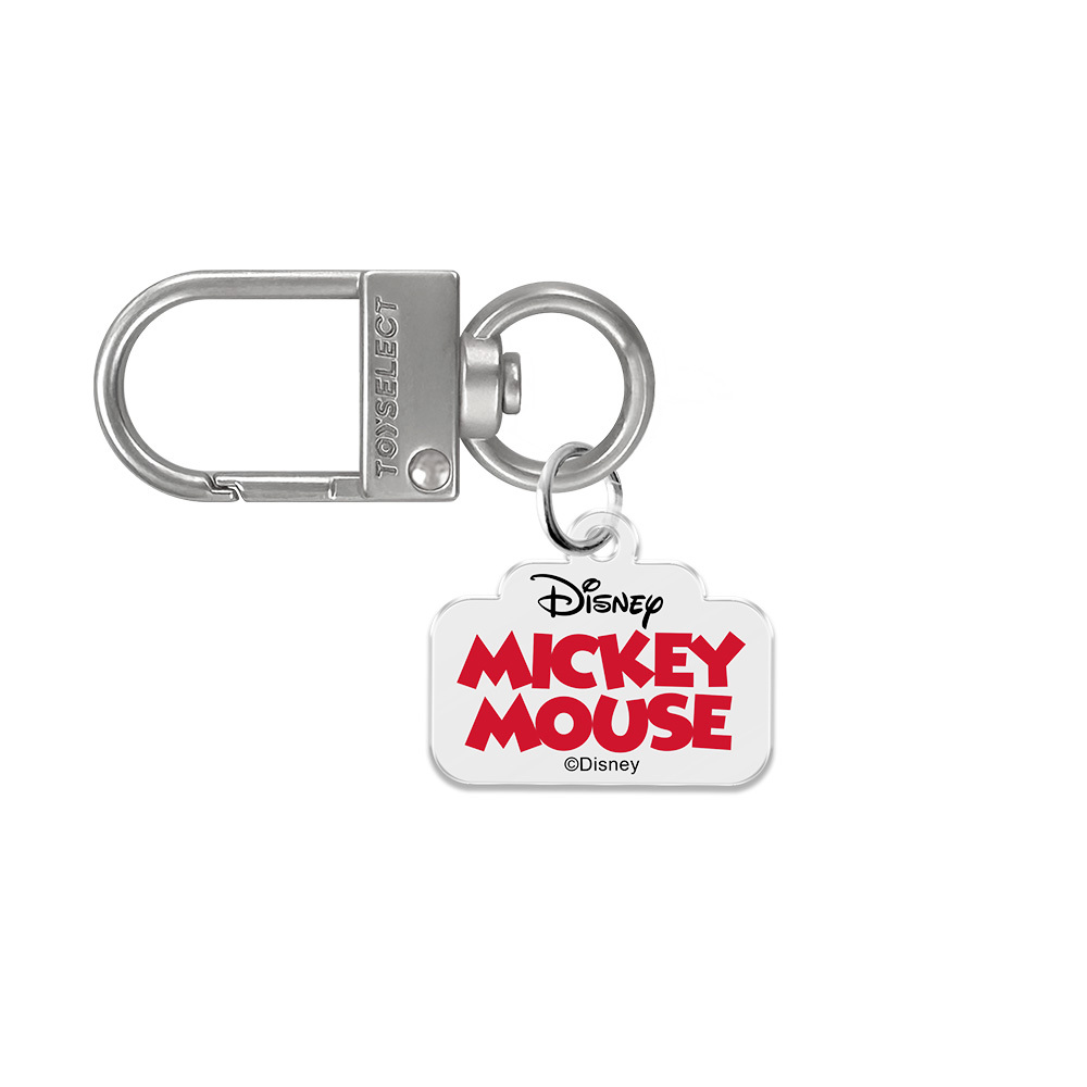 【正版授權】Disney經典-LOGO款吊飾｜TOYSELECT | 專營手機配件