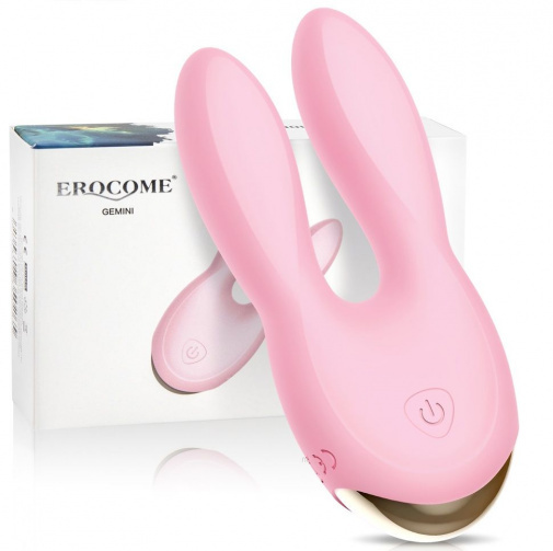 EROCOME GEMINI雙子座10頻震動 強震雙耳萌兔按摩器
