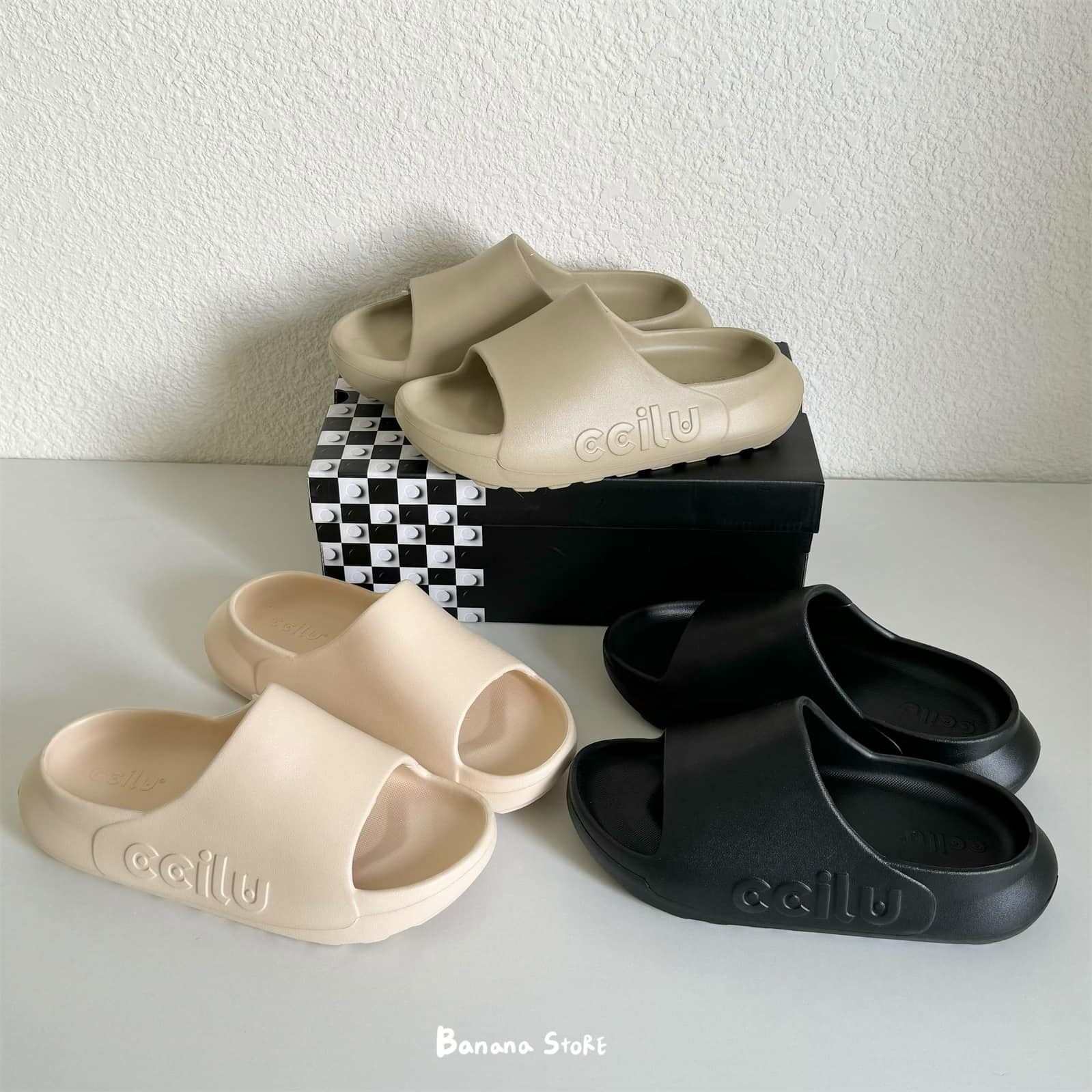 【快速出貨】日本 CCILU 防水厚底拖鞋 [C4251621]