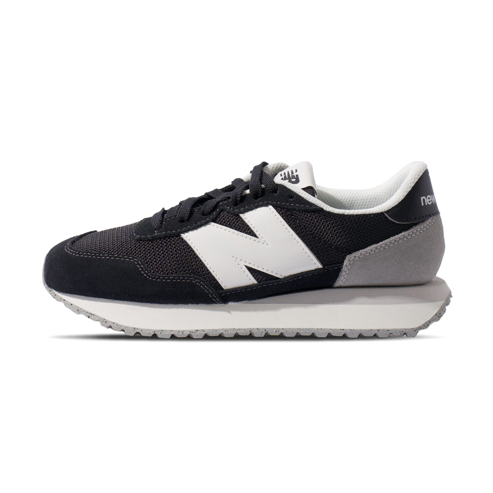 New Balance NB237 女鞋 黑灰色 運動 麂皮 休閒 慢跑 D楦 復古 休閒鞋 MS237LBK