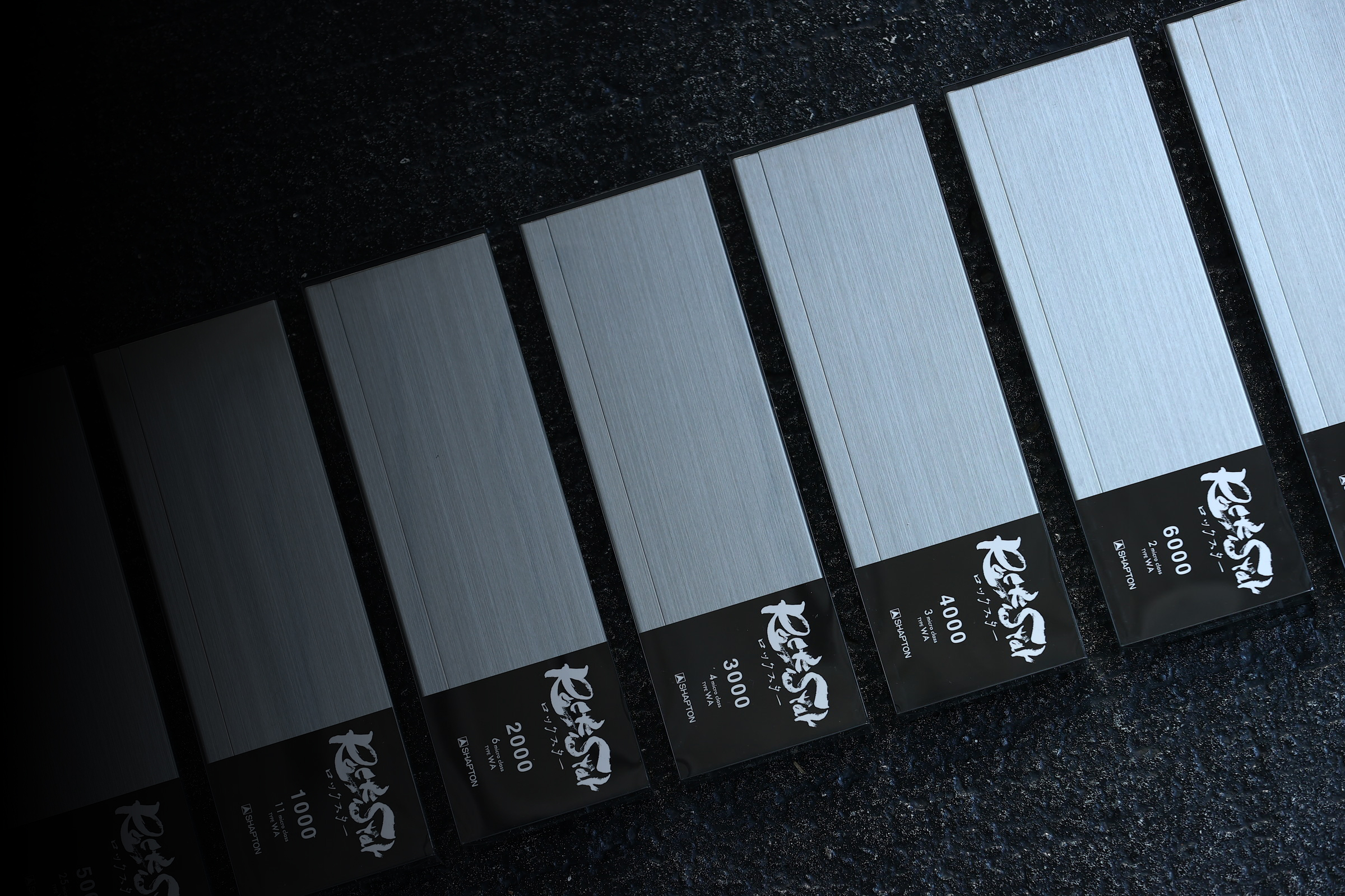 SAPTON 刃之黑幕 RockStar系列 磨刀石 #500 附不鏽鋼盒