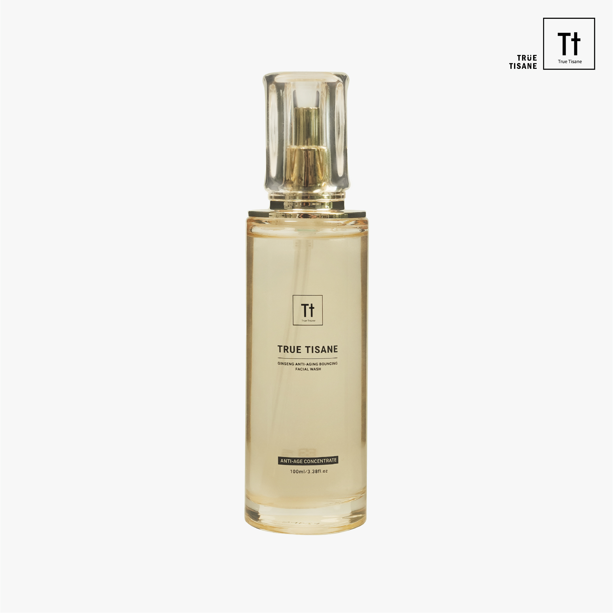 人蔘逆齡彈潤洗面露｜抗老修護系列｜TRUE TISANE 草本體驗