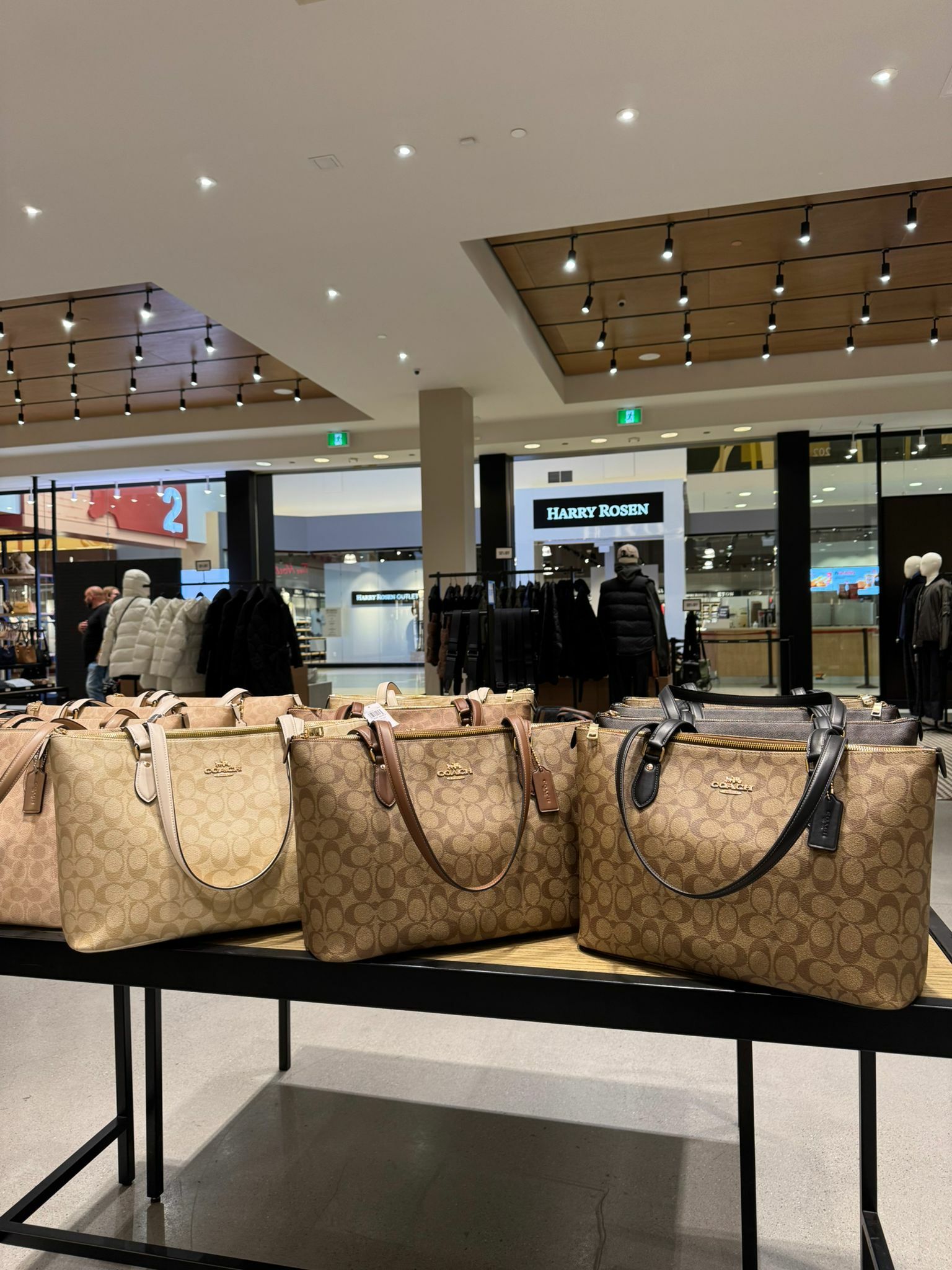 Coach Gallery Tote 拉鏈Tote (滿版) 舊款