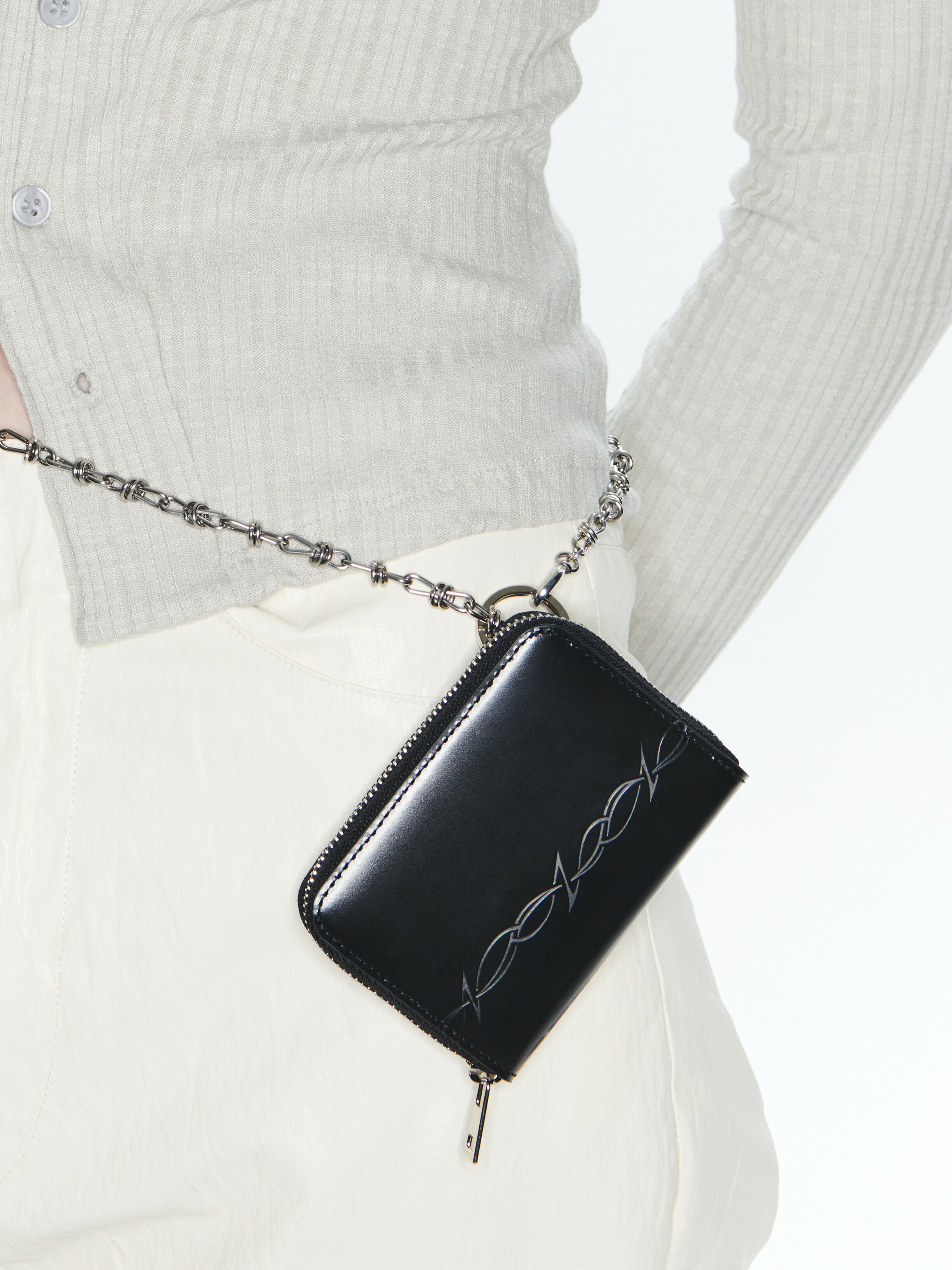 fennec - VEIN POCKET (BLACK)