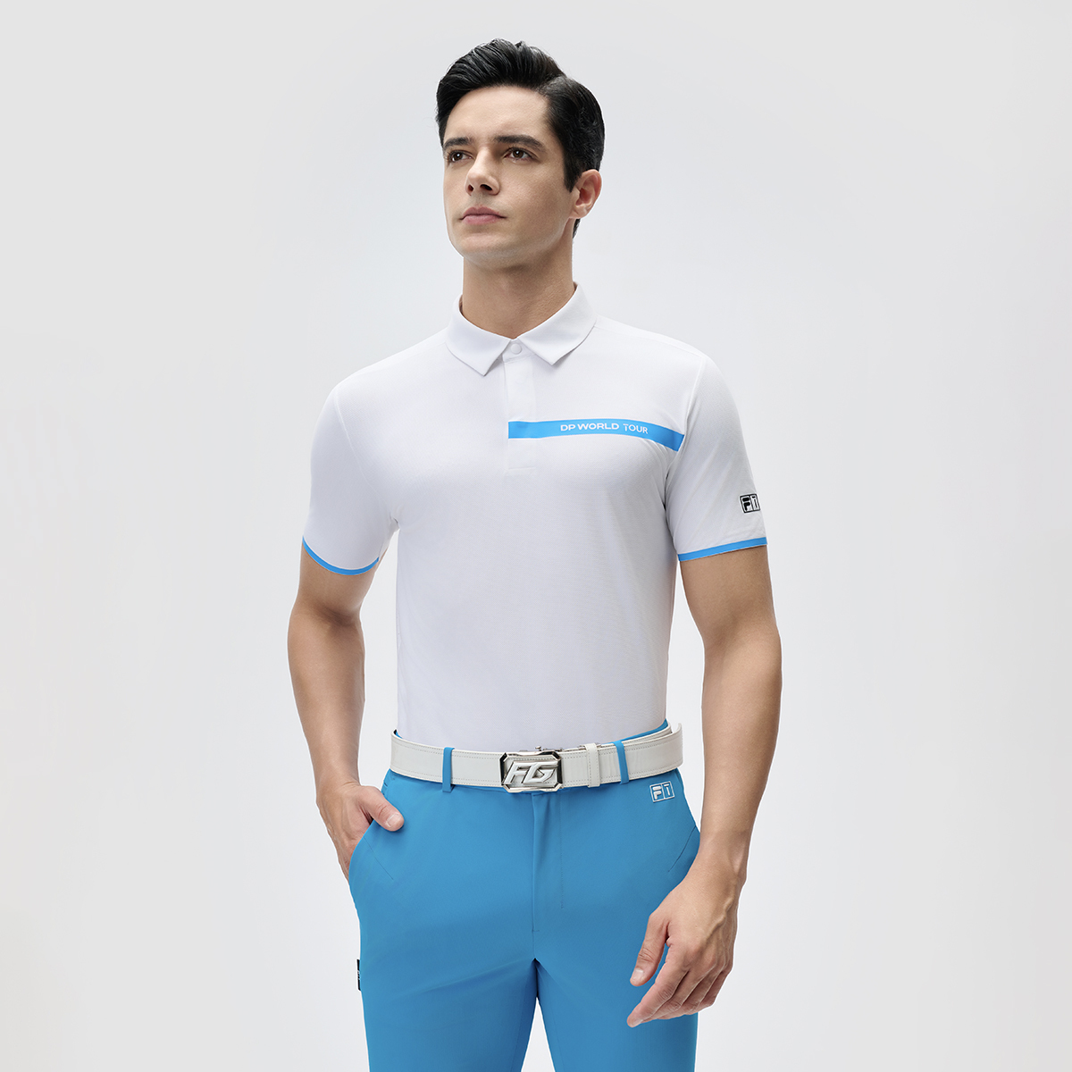 ATHLETICS Golf Collection ComFi Shield Men's Polo Shirt