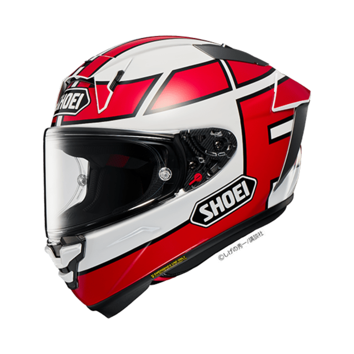 【SHOEI】X-FIFTEEN (X-15) GUN TC-1 急速狂飆聯名 全罩安全帽/頂級賽道帽