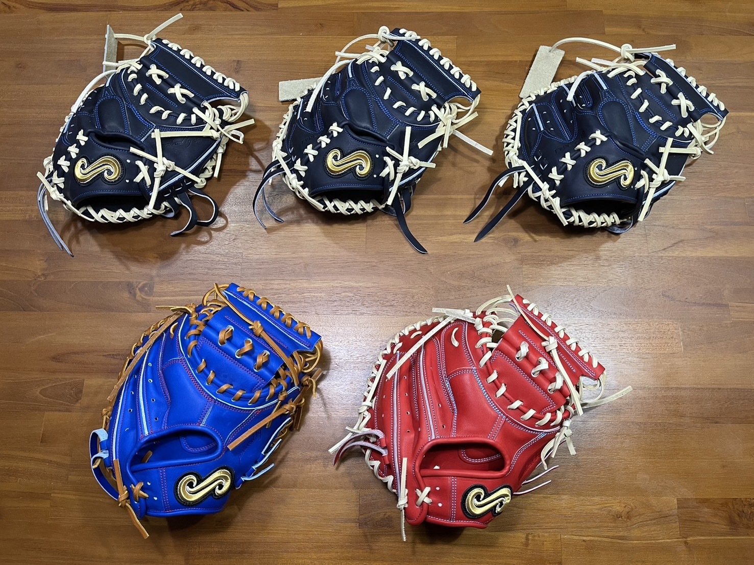 【新品到貨】2024.10 日本製 KANAME 要 TYPE-C100 限定版 硬式捕手手套 深藍 / TY