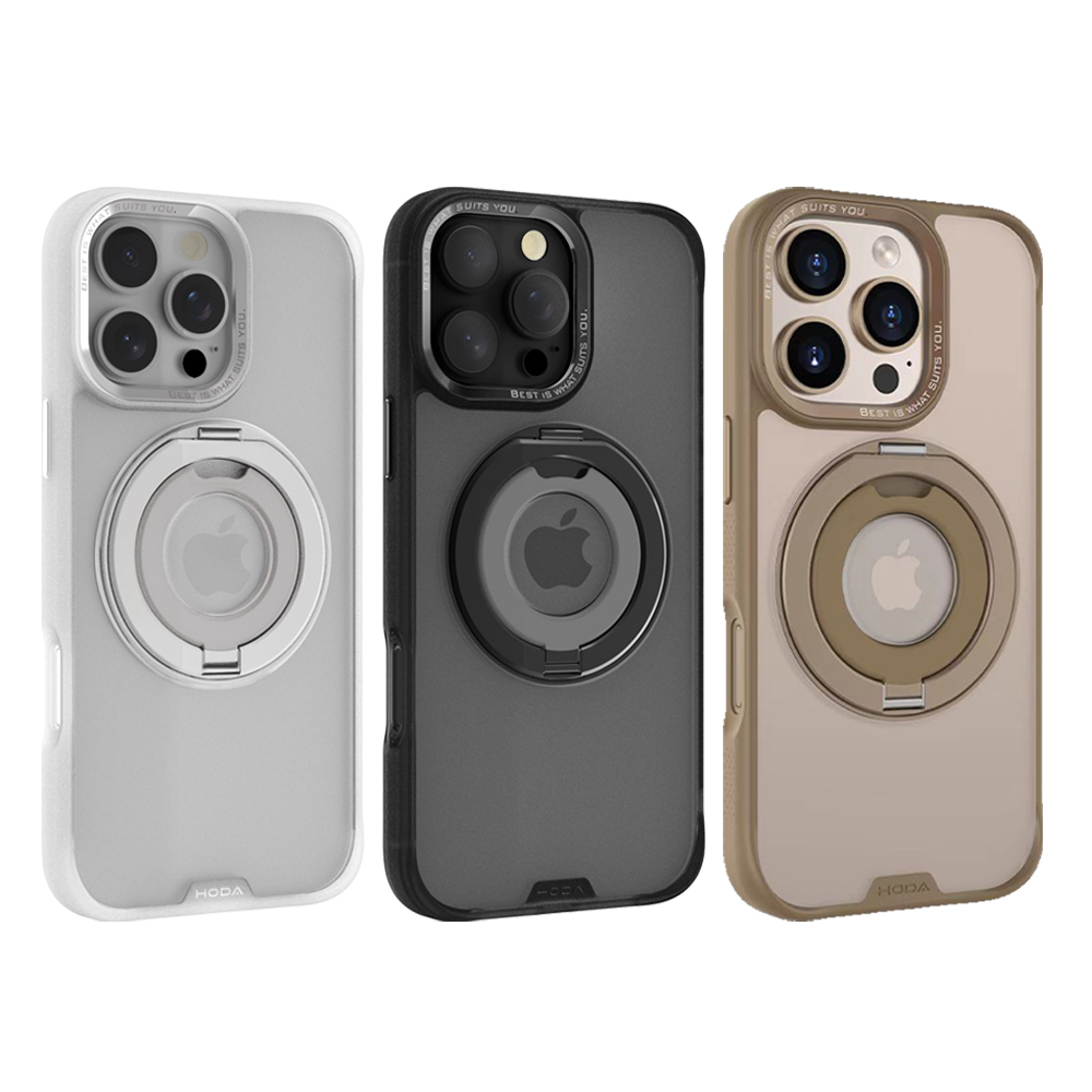 【iPhone 116/ 16 Pro Series】Rough Case with 360° stand