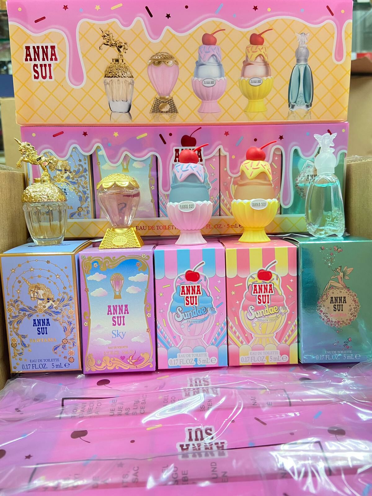 ANNA SUI AS COMPACT MINI SET.5mLX5