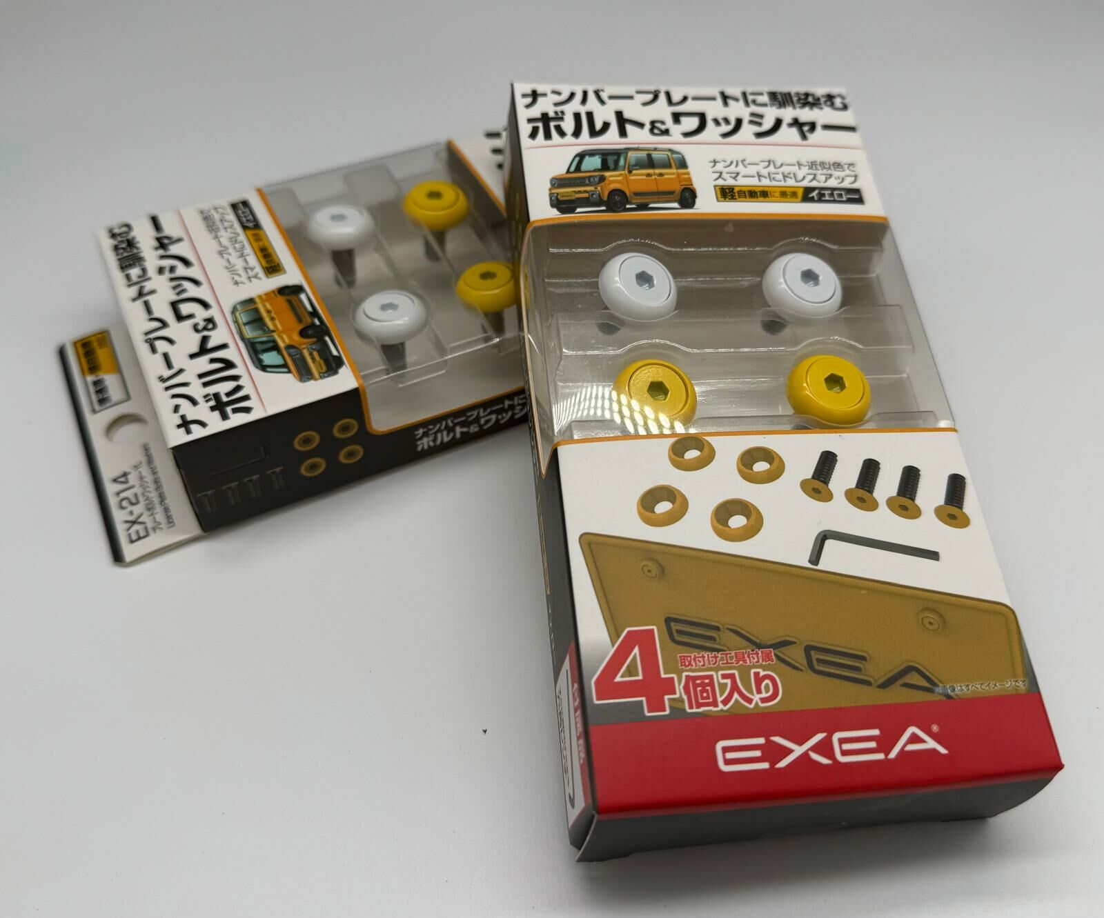 日本 EXEA 車牌螺絲