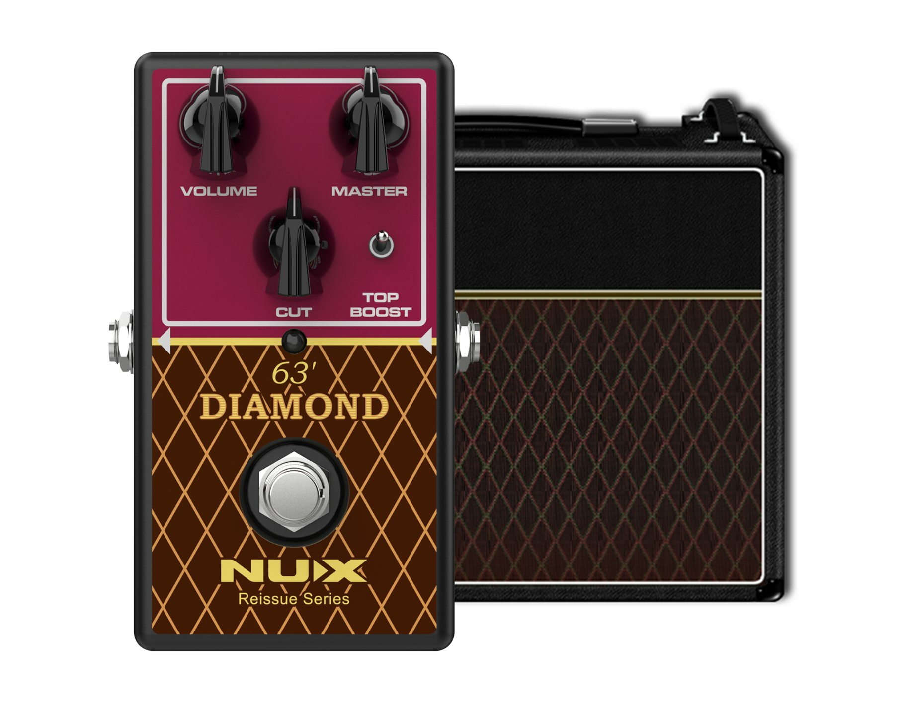 NUX 63' DIAMOND 經典AC30模擬 效果器單塊