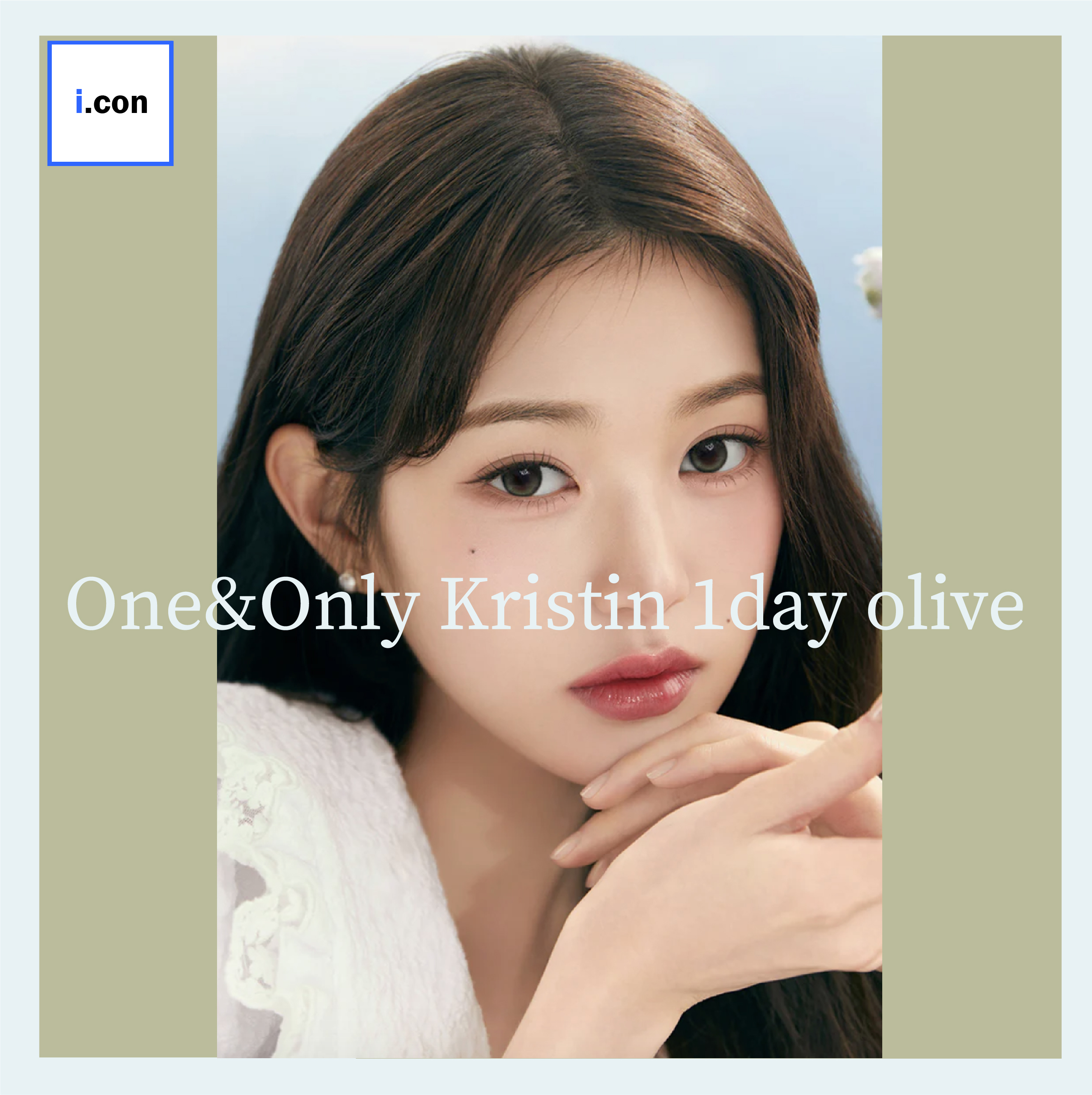 Hapa Kristin One&Only Kristin 1 Day Olive (每盒10片)