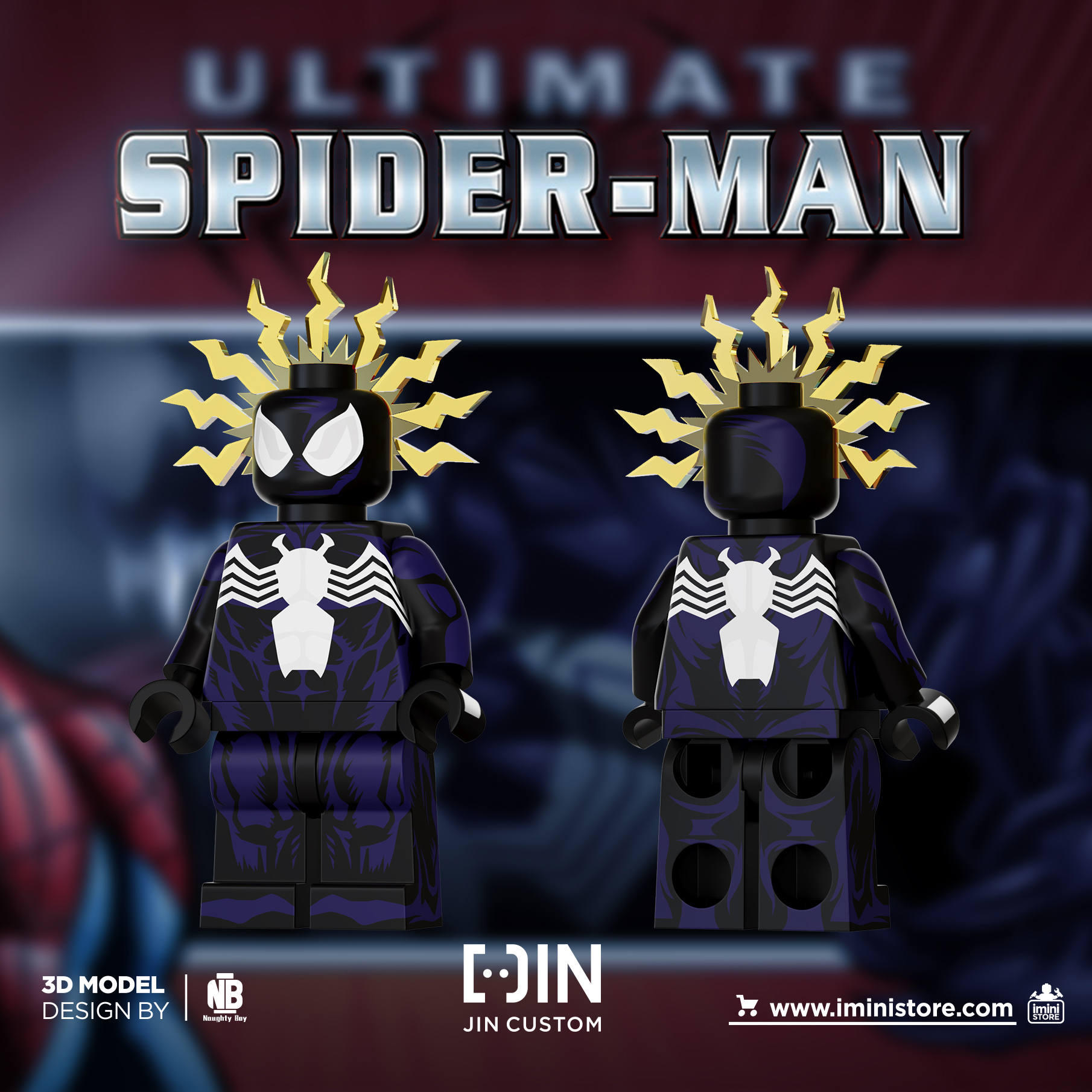 [JIN Custom] [Preorder] Symbiote [PADprinted]