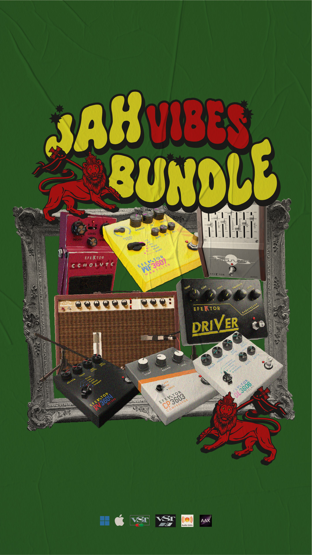 Kuassa Jah Vibes Bundle 雷鬼音色組合 Plugin (序號下載版)