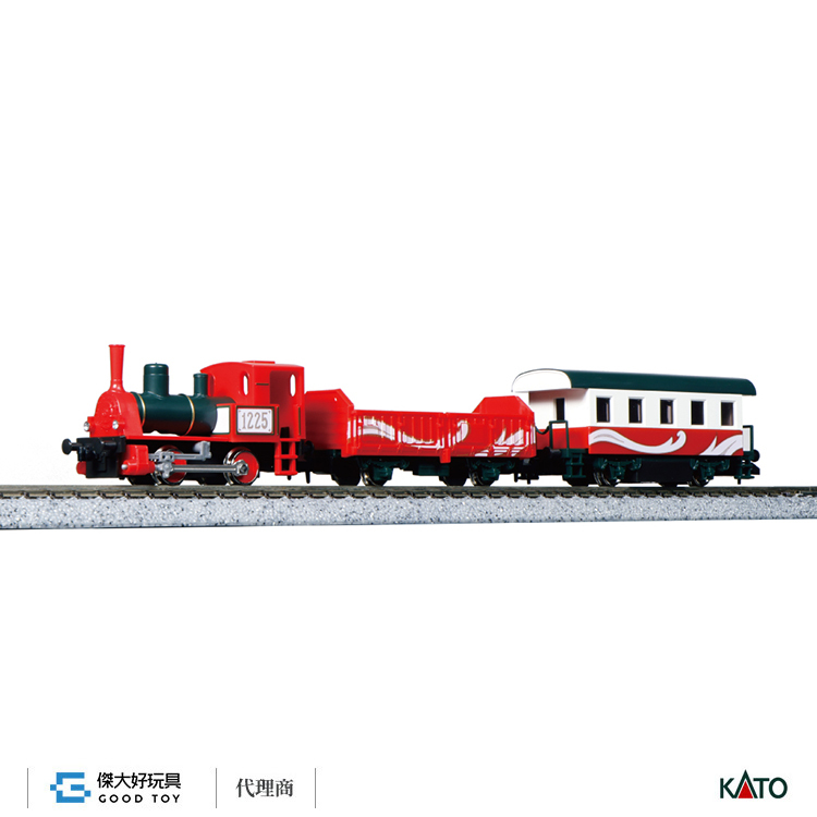 KATO 10-503-3 Pocket Line 聖誕SL列車組 (3輛)