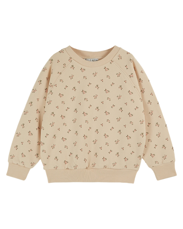 Emile et Ida - Organic cotton sweat small rose ecru