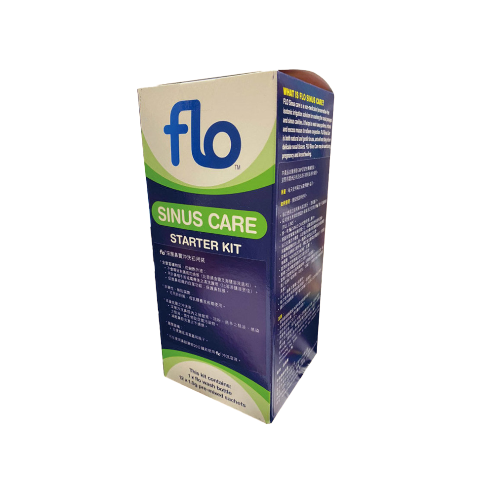 Flo深層鼻竇沖洗初用裝 [原裝行貨] ｜新會員照價再95折｜購物滿$600免費送貨
