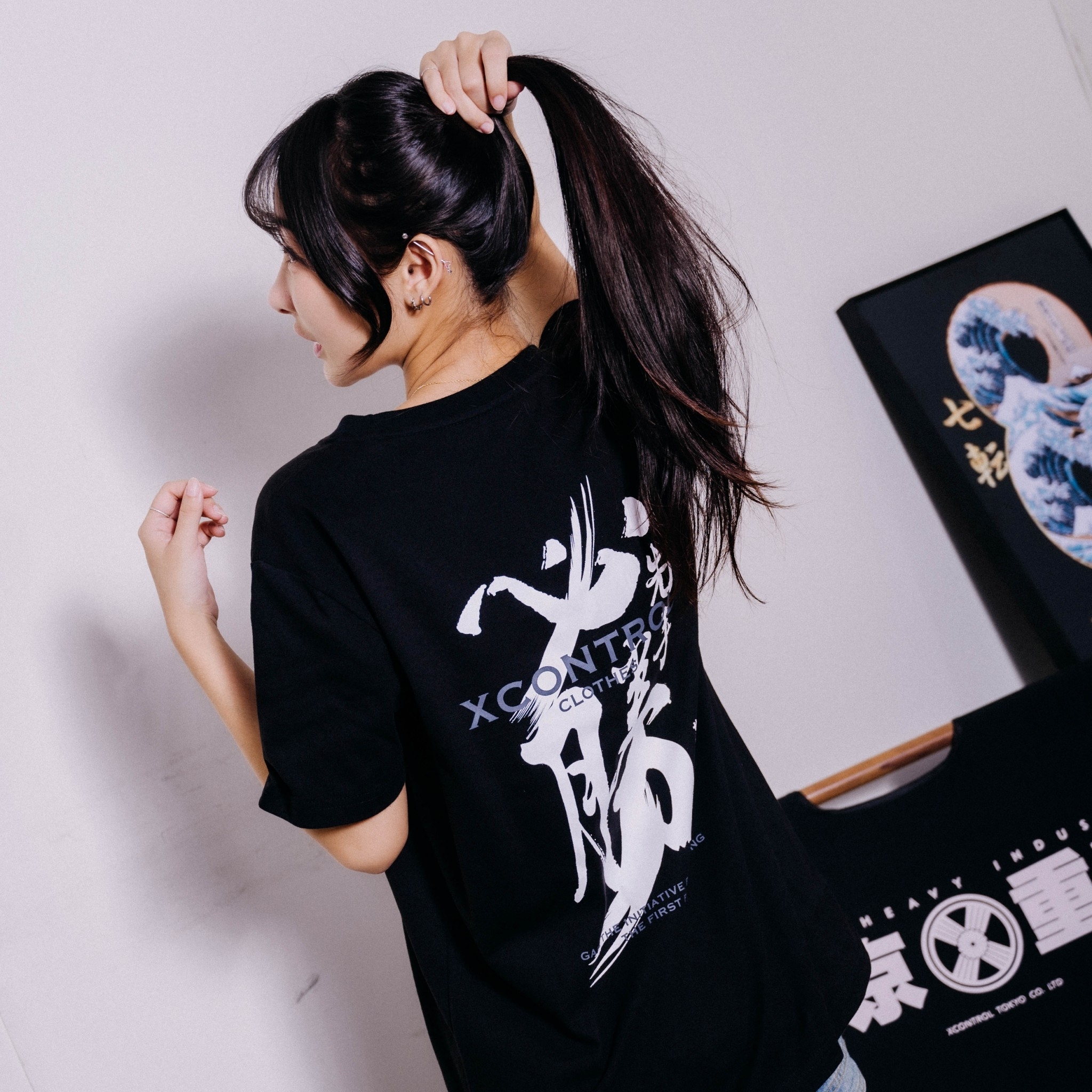 XCTRL 先手必勝短T-黑