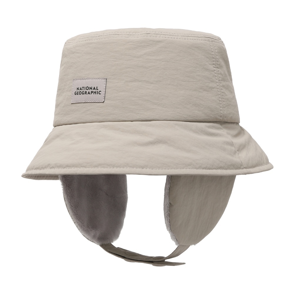 HERON Padded Earflap Hat - BEIGE