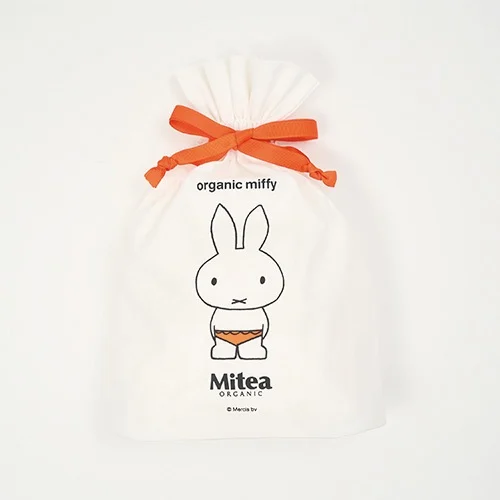 [限定] organic miffy x Mitea ORGANIC 禮物包裝布袋
