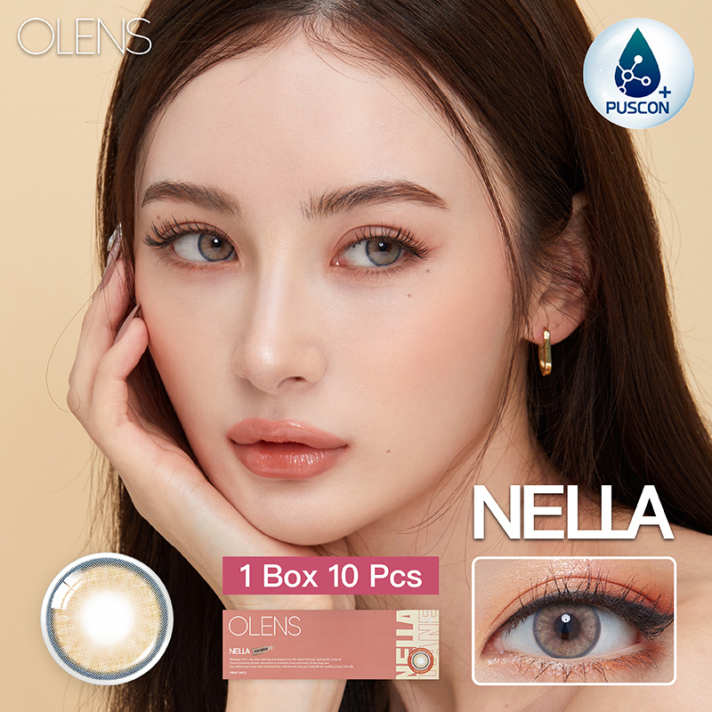 OLENS Nella 1 Day Ash Beige 奈拉棕｜日拋彩妝隱形眼鏡｜每盒10片