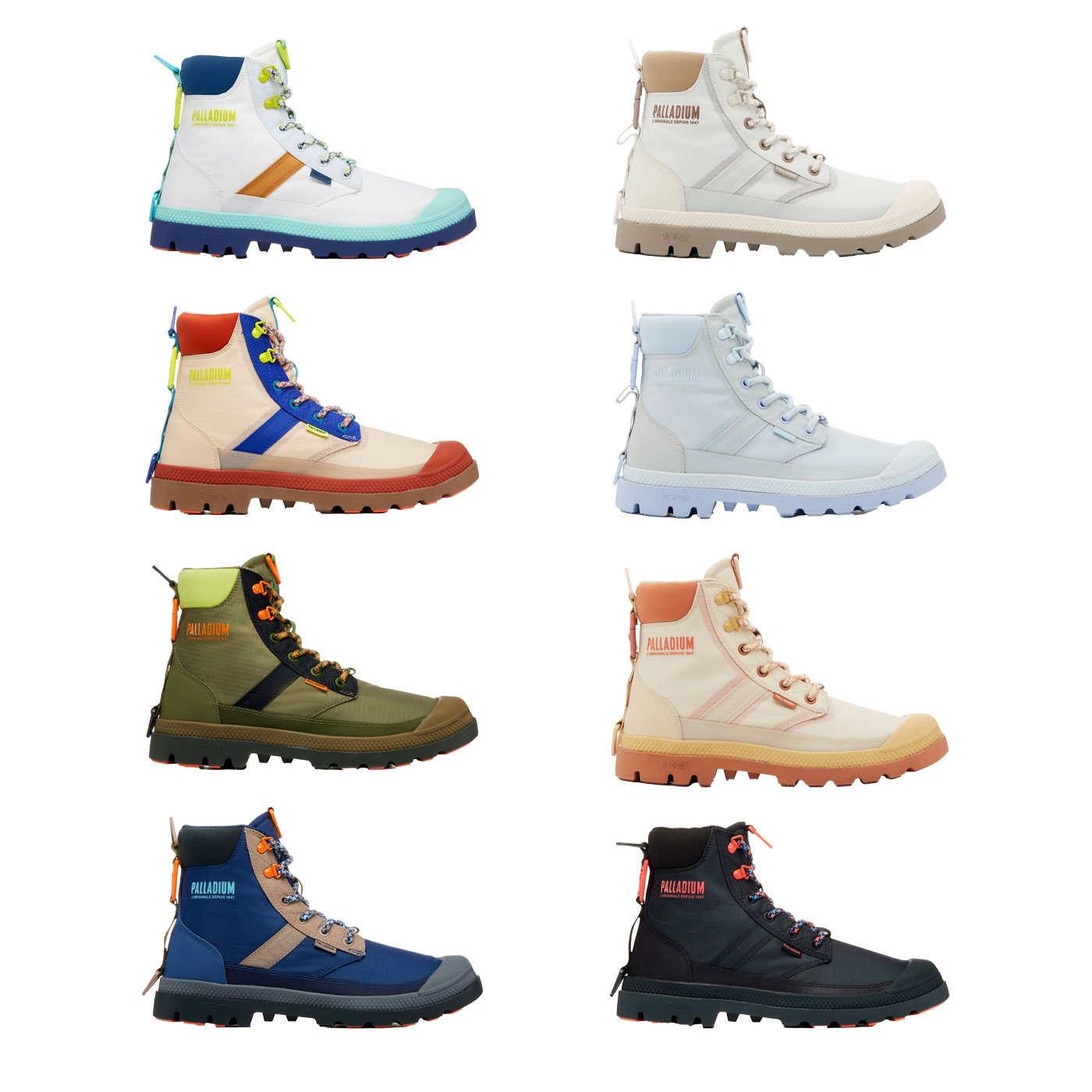 PALLADIUM SPORTCUFF LT+ VPR WP+ 八色 橘標 拉鍊 防水靴【74068】