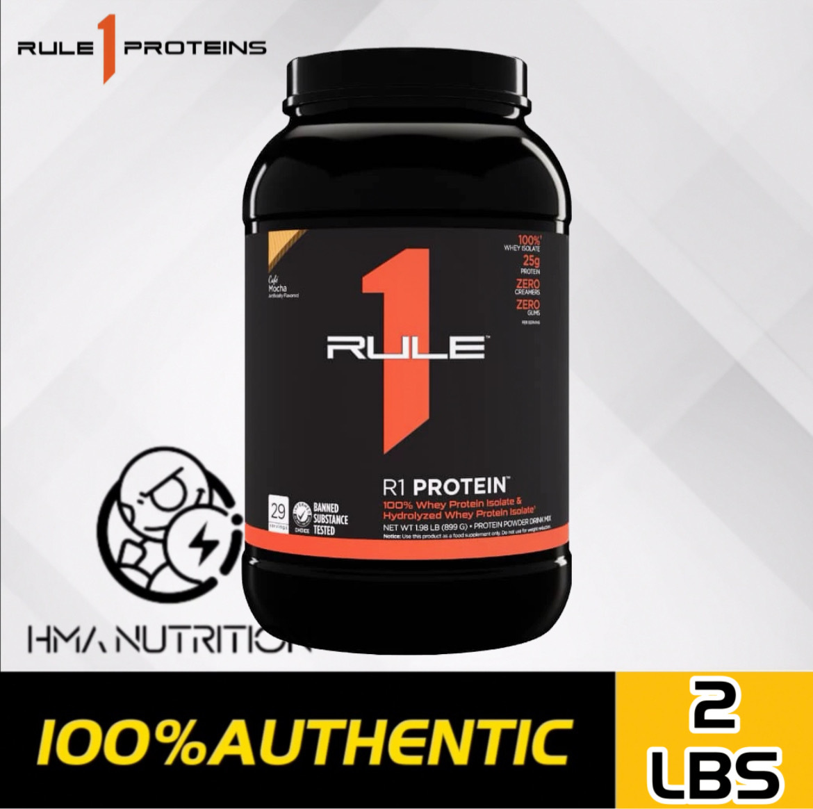 Rule 1 R1 Protein Isolate 2LBS|100% Authentic – HMA