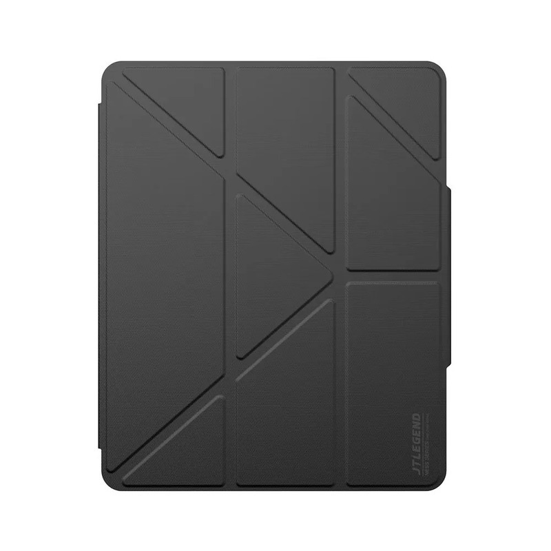 JTLEGEND 平板殼︱Ness Pro 13吋 相機快取多角度折疊防潑水布紋保護殼(含筆槽+磁扣)