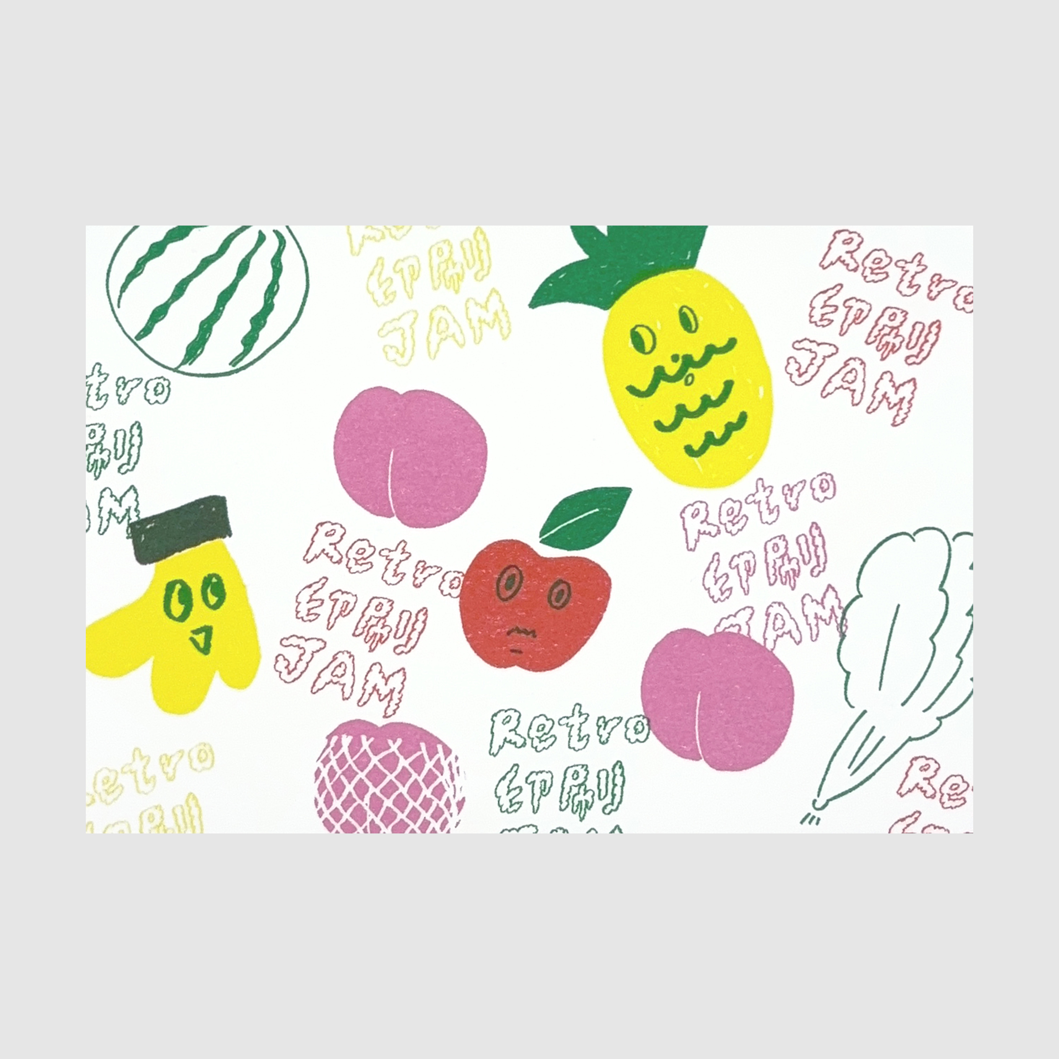 No.59 ：RETRO印刷JAM（JAM年賀狀 '24-'25）