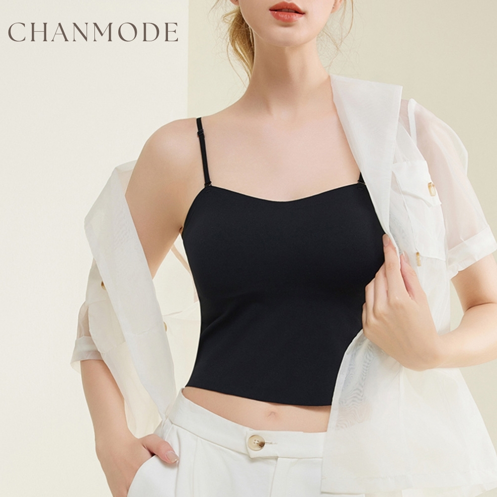 CHANMODE香茉 春夏經典素面美背無痕 BRA TOP