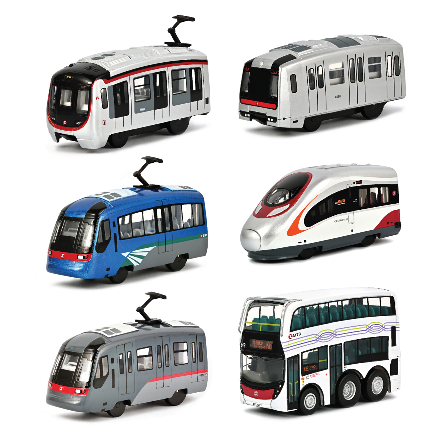 港鐵回力車 | MTR (全新6款)