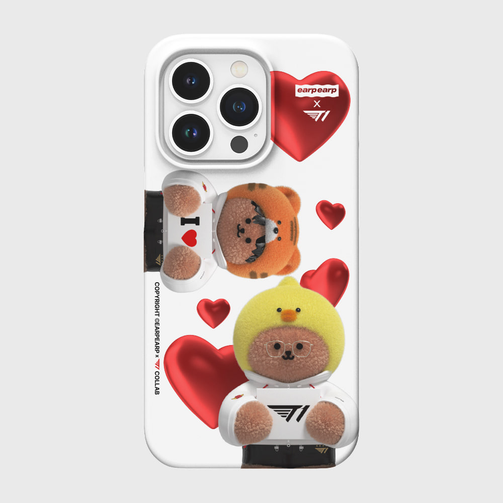 第三彈 earpearp x T1 聯名手機殼 - 我愛阿呆阿瓜上野兄弟 (₩11900)